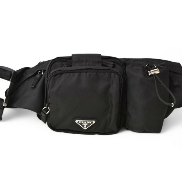 Prada | Bags | Prada Black Fanny Pack | Poshmark
